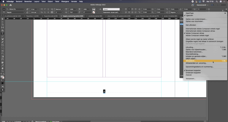 How to: Paginanummering toevoegen in InDesign
