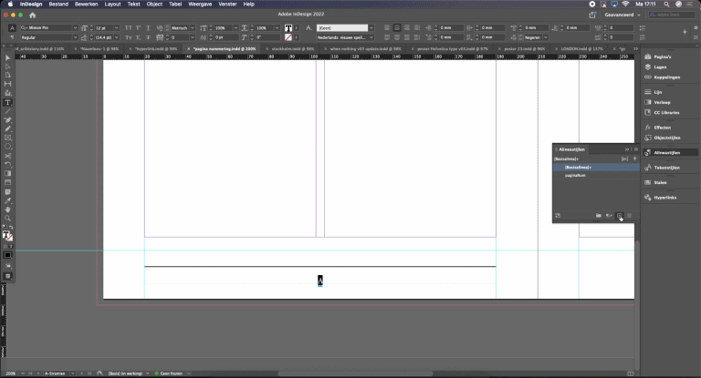 How to: Paginanummering toevoegen in InDesign