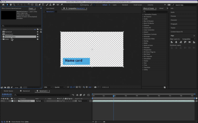 How to: Video achtergrond transparant maken in After Effects